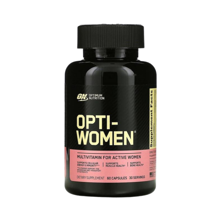 Optimum Nutrition Multivitamínico para Mujer 60 Cápsulas – Fitness ...